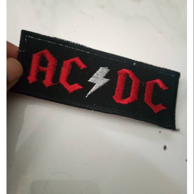 Acdc Patch embroidery Patch | Shopee Philippines