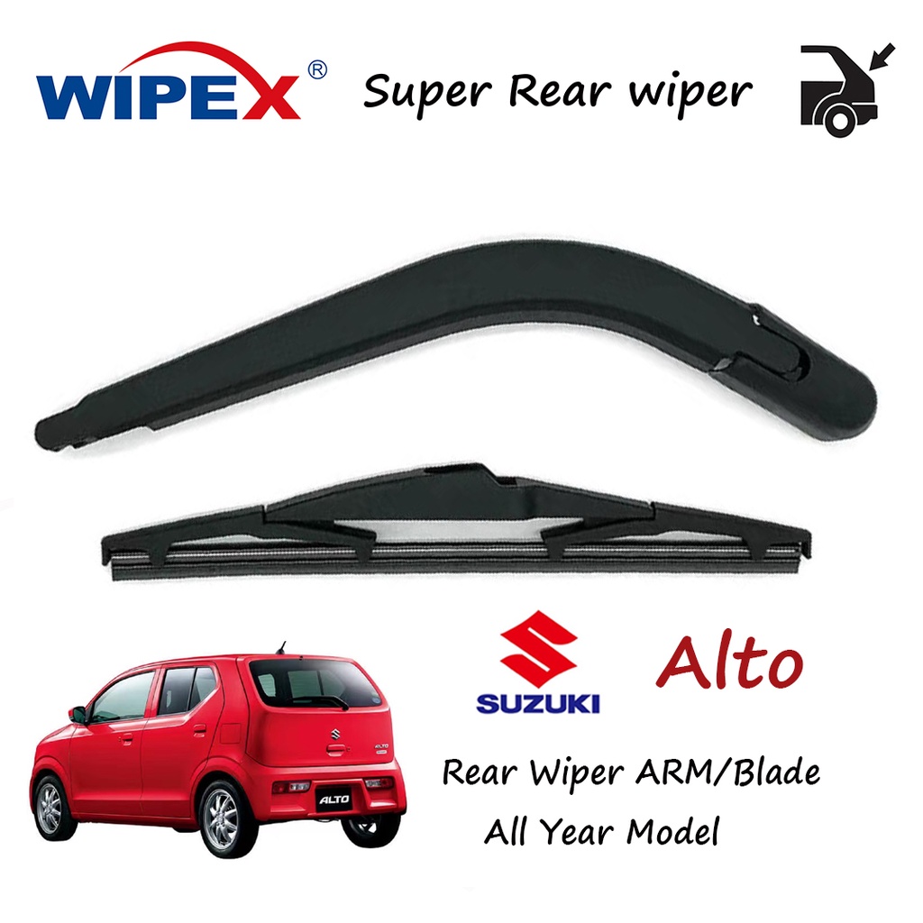 (Original)Suzuki Alto Rear Wiper (Arm/Blade) for Back Window Wipers Arm ...