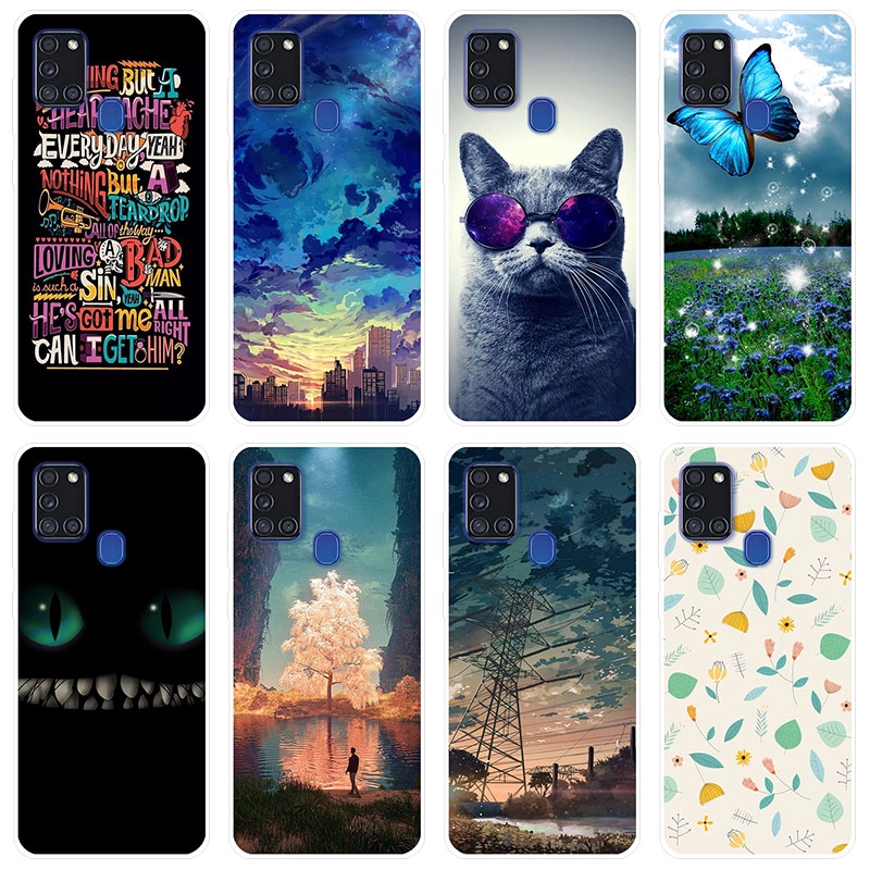 Samsung Galaxy A21S Case Silicone TPU Back Cover Samsung GalaxyA21S A21 ...