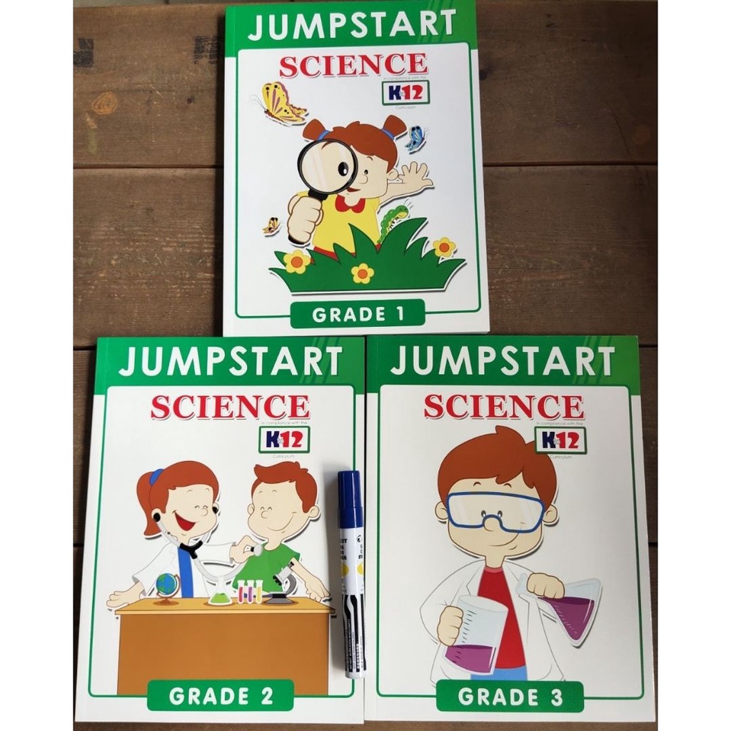 Jumpstart (SCIENCE) brand new softcover - singles - workbook | Shopee ...