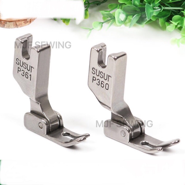 Small Leg Sewing Foot P360 P361 (SUSEI) Seam To Zipper For Industrial ...