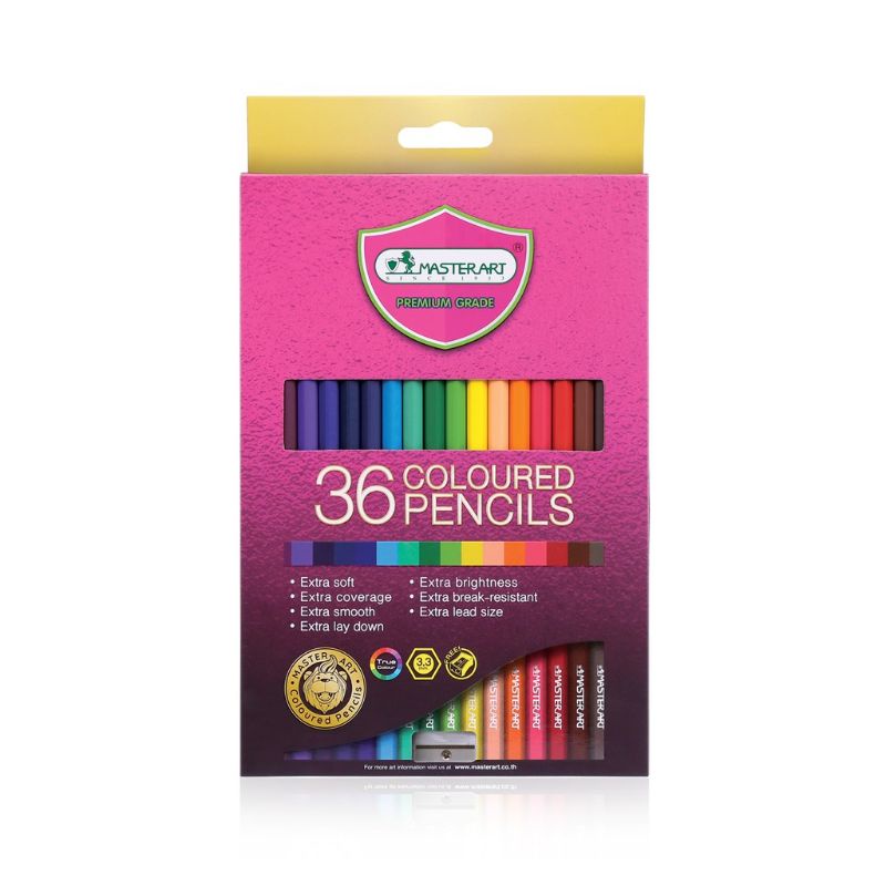 Master Art Colored Pencils (Master Art) Series 36 Colors | Shopee ...