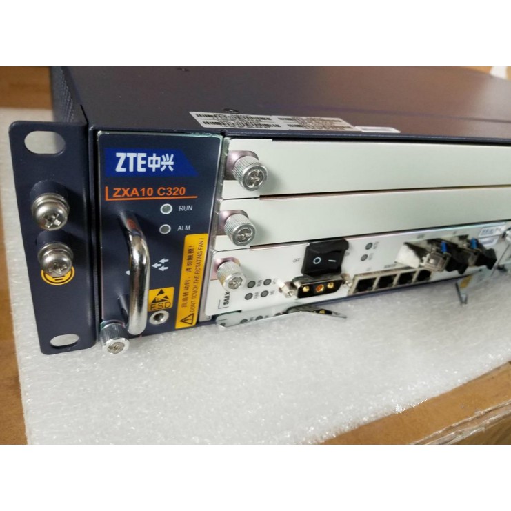 Best price 100% New ZTE OLT 2U 19" inch ZXA10 C320 EPON/GPON OLT SMXA/11 Card, 10G uplink ...