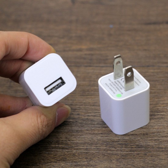 MGALL Power Adapter USB Charger AC Plug COD 5v/1A fast chargin for iPh5 ...