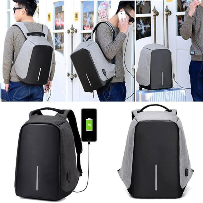 Anti Theft Backpack With Charging Port Korean Backpack | Shopee Philippines