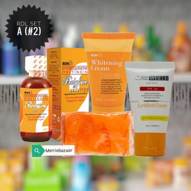 RDL Beauty Set (4 in 1 Set) | Shopee Philippines