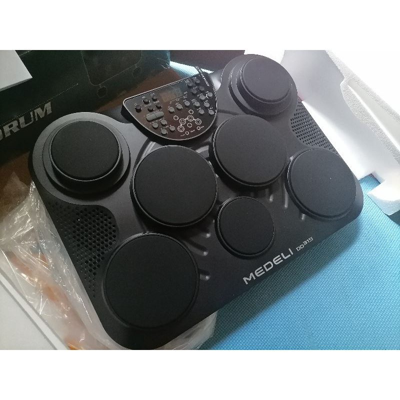 Medeli DD-315 Table Top Portable Electronic Drum Kit | Shopee Philippines