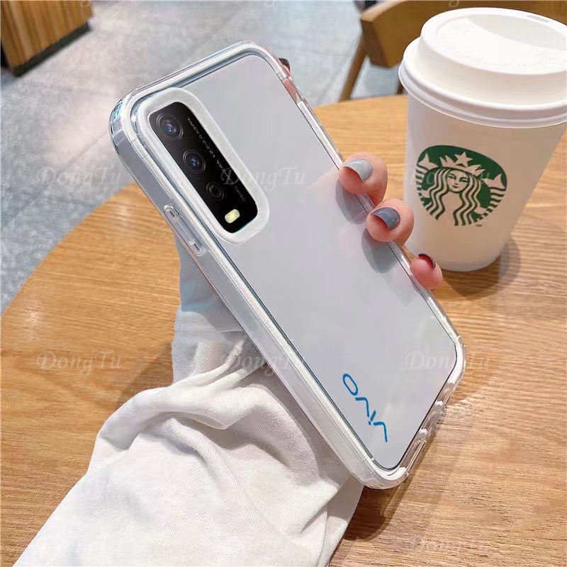 3 in 1 Transparent Casing HP Phone Case Vivo Y17 Y3 Y15 Y12 Y11 Y12I ...
