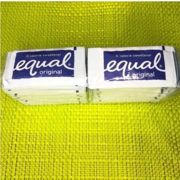 Equal Original Zero Calorie Sweetener 100 packets | Shopee Philippines