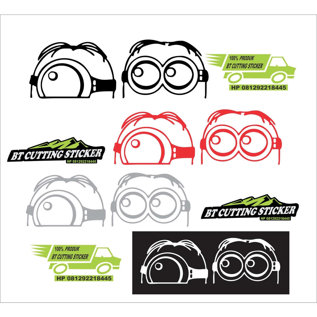 Car sticker minion sticker anime minion Car sticker | Shopee Philippines