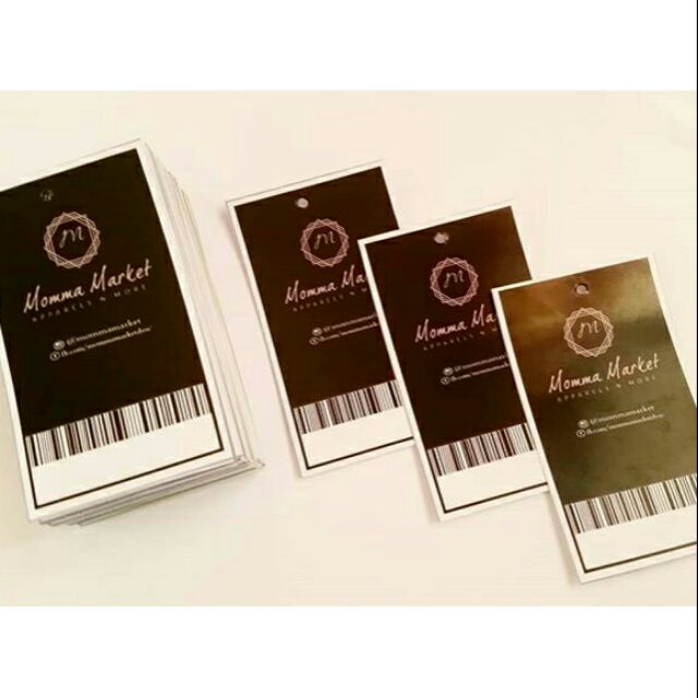 Personalized Hang tags, earring and jewelry card (100pcs) | Shopee ...