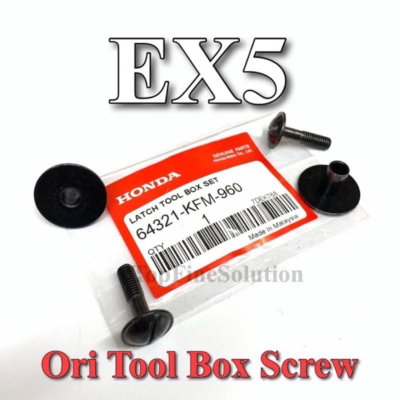 EX5 Tool Box Screw & Bush (1 set) | Shopee Philippines