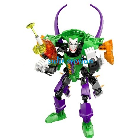 SUPER HERO VILLAIN DC JOKER 2 PATTERN ASSEMBLE TRANSFORMER TOY FIGURE ...