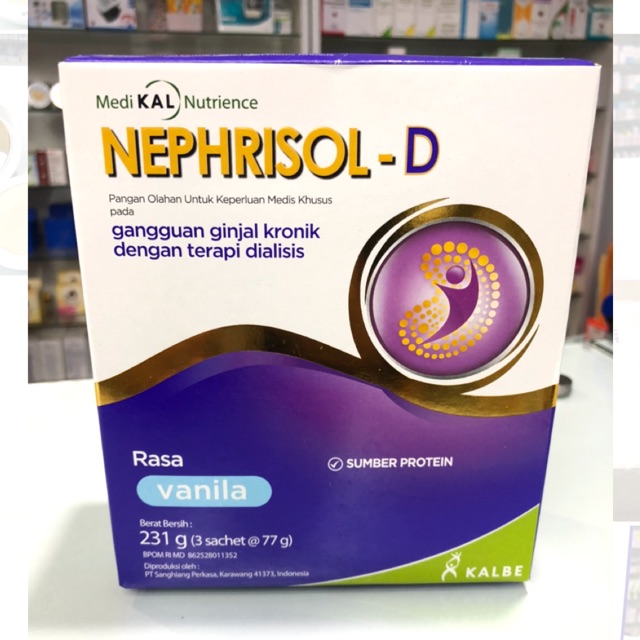 Nephrisol-d Vanilla 231 GR | Shopee Philippines