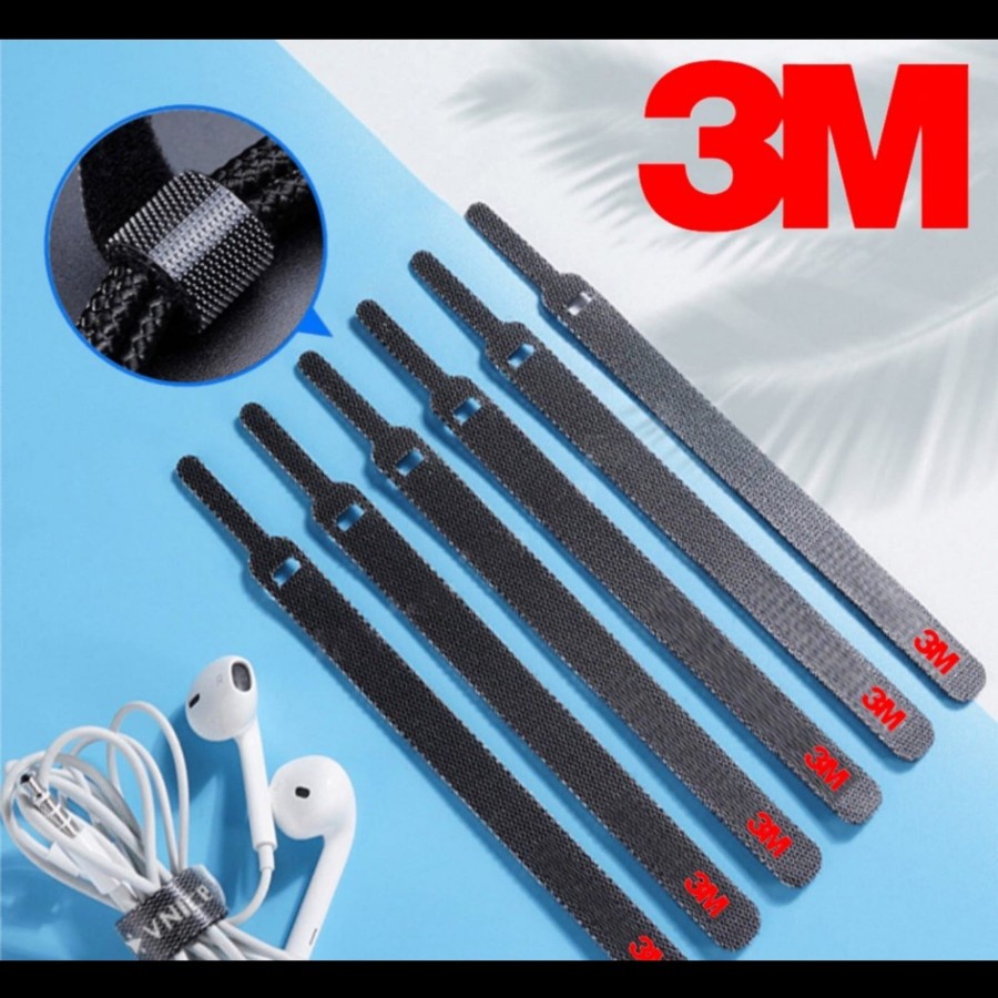 3m Velcro Cable Ties Organizer/Cable Tie Charger Cable Tie 15cm ...