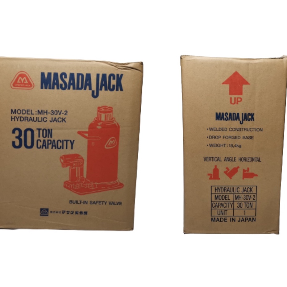 30 Tons Hydraulic Jack - Heavy Duty MASADA made in JAPAN | Shopee Philippines
