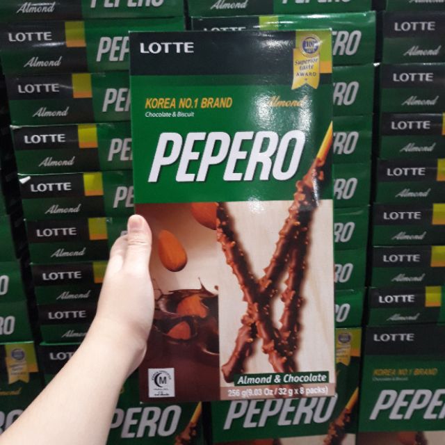Giant Pepero Almonds 8 boxes inside | Shopee Philippines