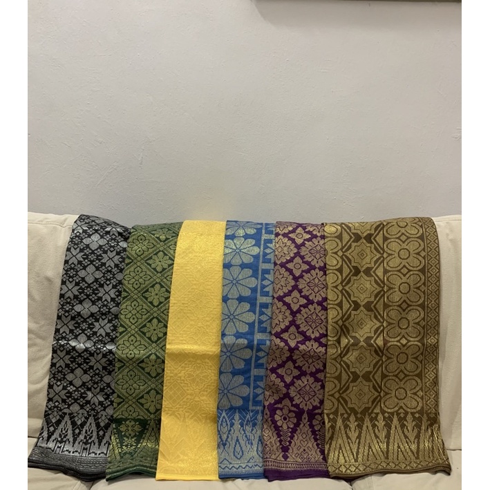 Sampin Songket Adult Ready To Sew/Sampin Nikah @ Tunang/Sampin Raya ...