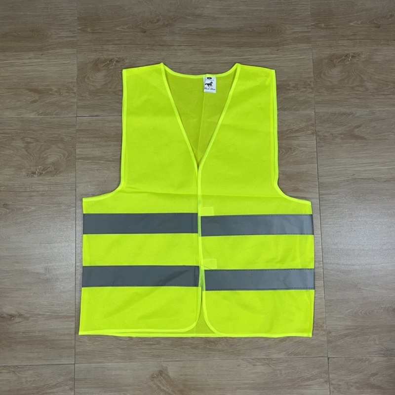 Black Horse Reflective Safety Vest Net Free Size (NV-001)- Neon Green ...