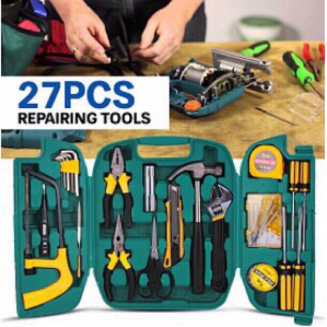 G101 27pcs Tool Set Household Daily Maintenance Set Repair Hardware ...