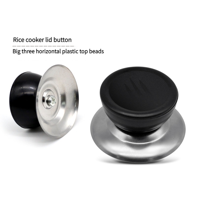 Bakelite Stainless Steel Rice Cooker Lid Button Top Bead Pot Cap Handle ...