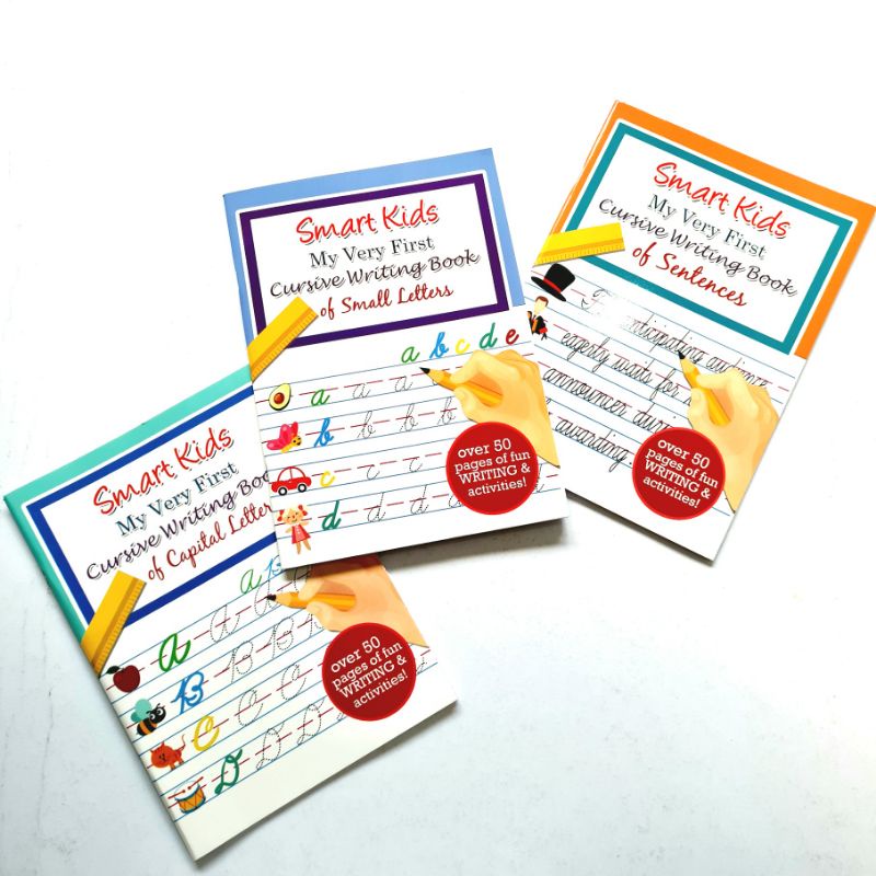 Smart Kids My Very First Cursive Writing Books | Shopee Philippines