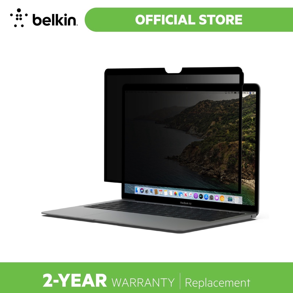 Belkin True Privacy Screen Protector for MacBook Pro M1 / MacBook Air ...