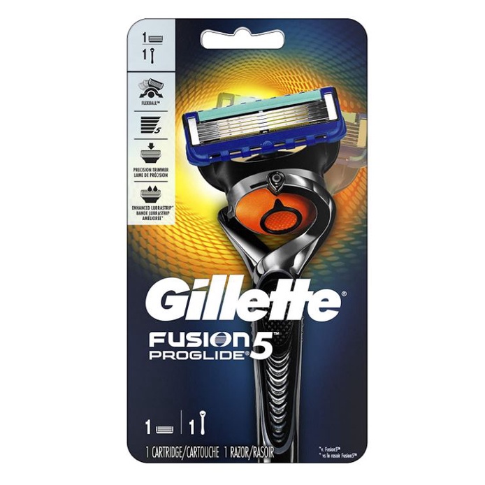 Gillette Fusion 5 Proglide Power Mens Razor With Flexball Handle ...