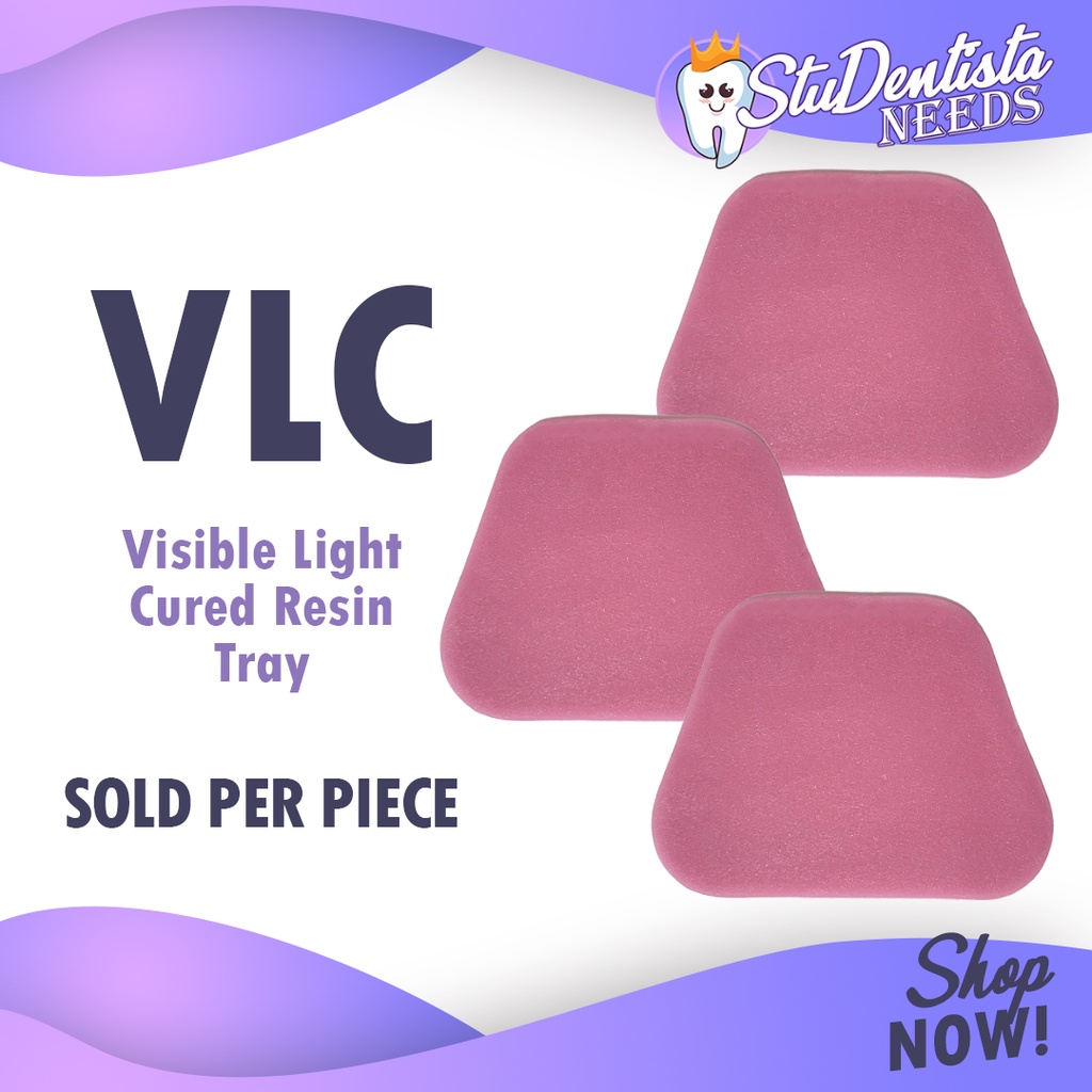 VLC Resin Light-Cured Tray Pink (Sold Per Piece) | Shopee Philippines