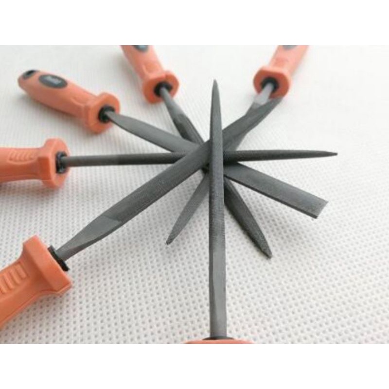 File Set 6pce Uniform tooth grain, strong filing performance. • Anti ...