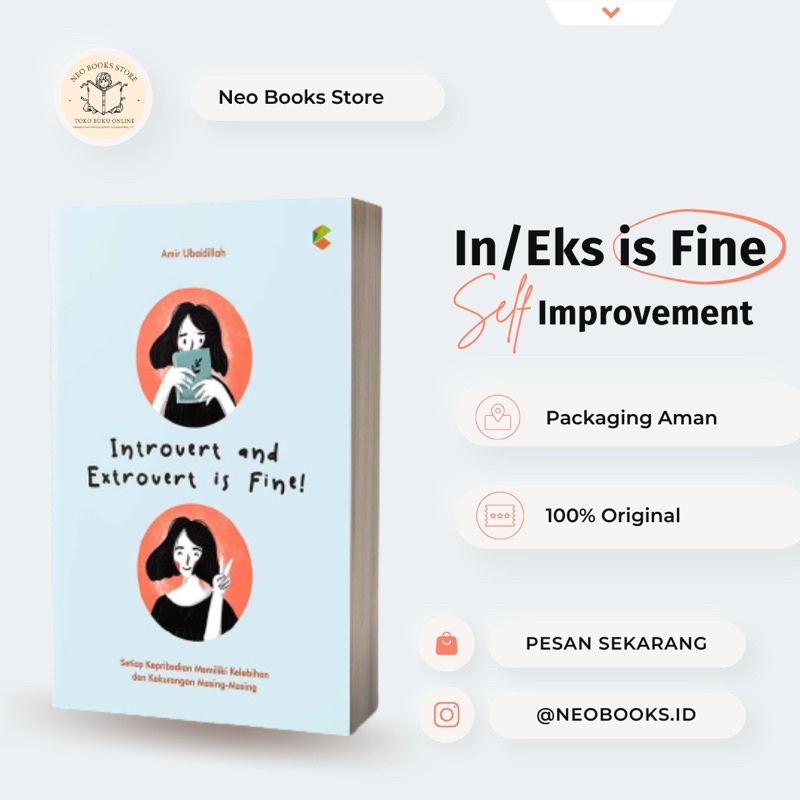 Motivation Book: INTROVERT AND Extrovert IS FINE | Shopee Philippines