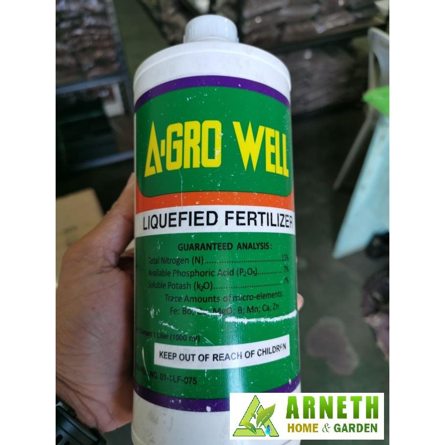 A-GRO WELL AGRO WELL AGROWELL LIQUIFIED FOLIAR SPRAY FOR RICE AND ...