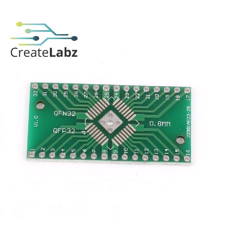 QFN32-QFP-32 to DIP32 Converter Adapter PCB | Shopee Philippines