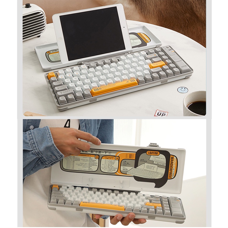 Lofree Mechanical Dot Bluetooth Wireless Keyboard For Ipad,Mac,Mobile ...