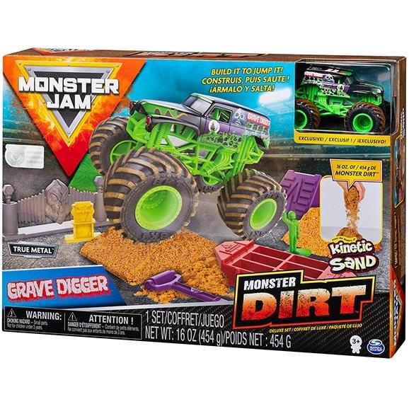 Monster Clock - Monster Dirt With Kinetic Playset (Original) Original ...