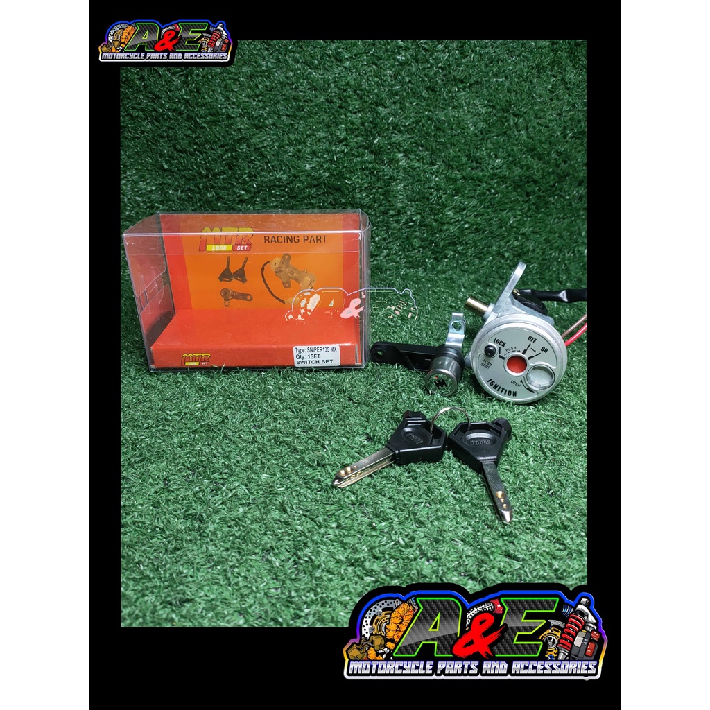 YAMAHA SNIPER 135 MX IGNITION SWITCH ANTI THEFT KEY MTR BRAND | Shopee ...
