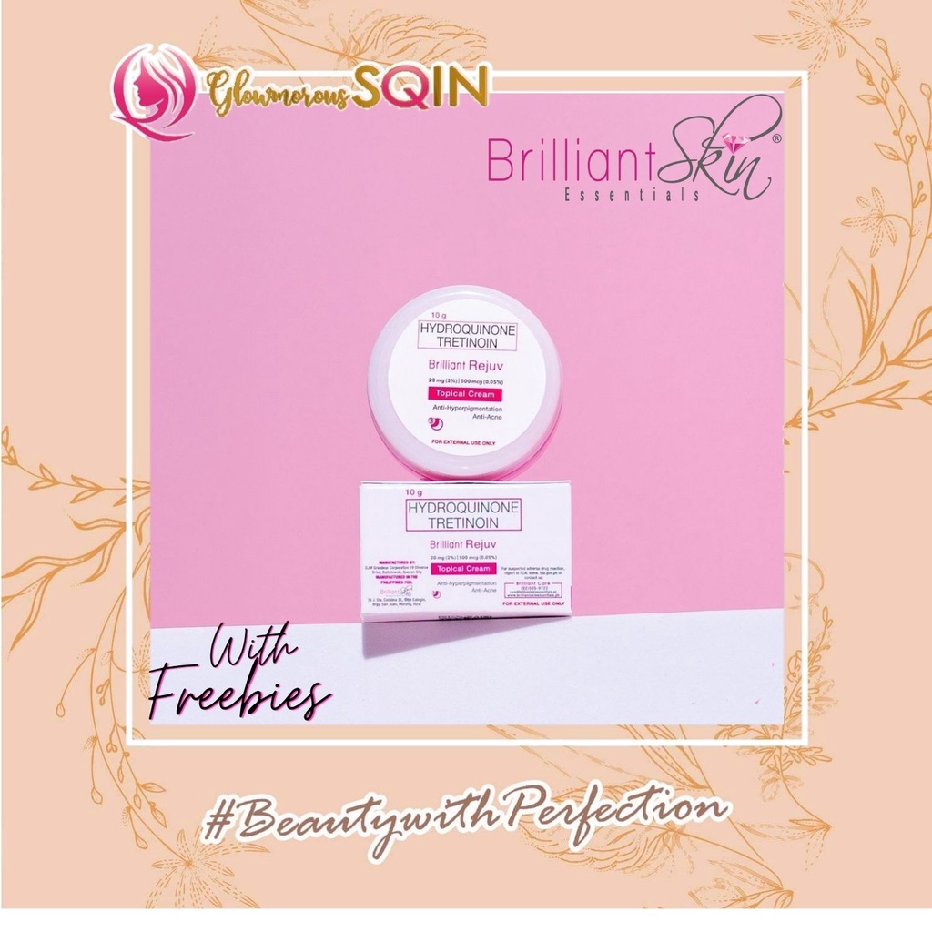 Brilliant Skin Hydroquinone Tretinoin Brilliant Rejuv Topical Cream 10g