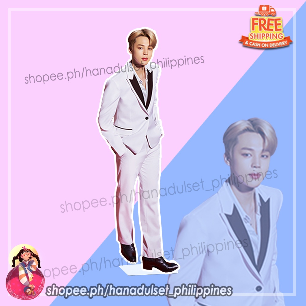 Kpop 5 inches | cake topper BTS Jimin Standee ♥ Lotte | Shopee Philippines