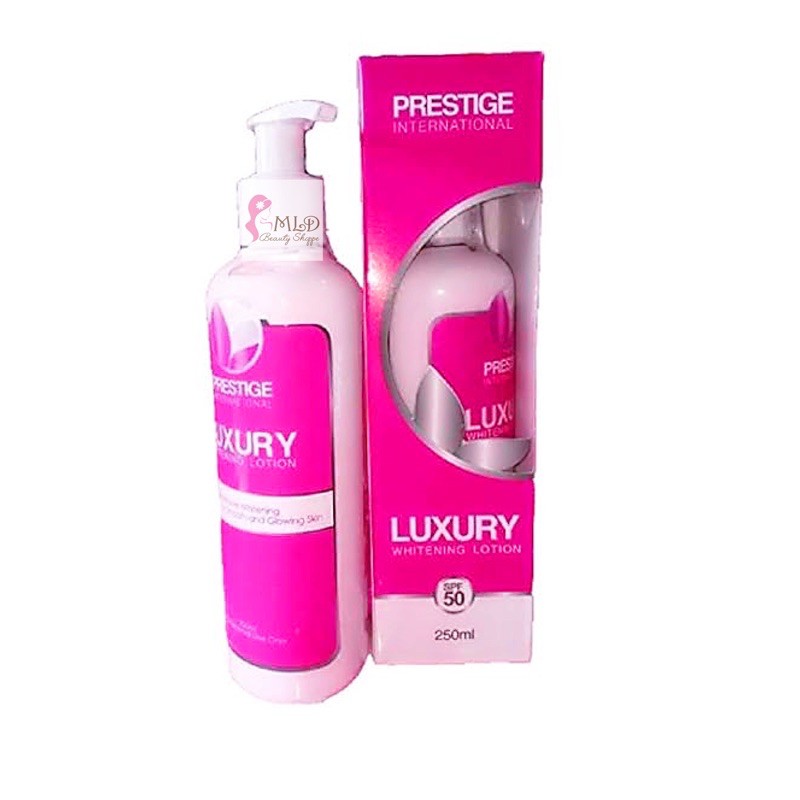 Prestige Luxury Whitening Lotion 250ML (SPF 50) | Shopee Philippines