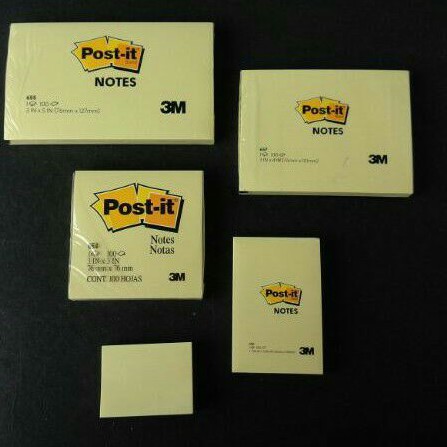 3M/Joy Post-it Note Pads - canary yellow | Shopee Philippines