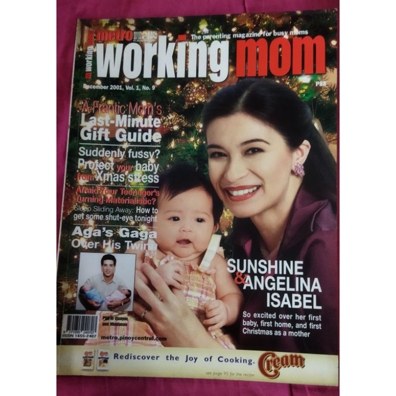 Kalibruhan: WORKING MOM MAGAZINE: SUNSHINE CRUZ And ANGELINA ISABEL ...