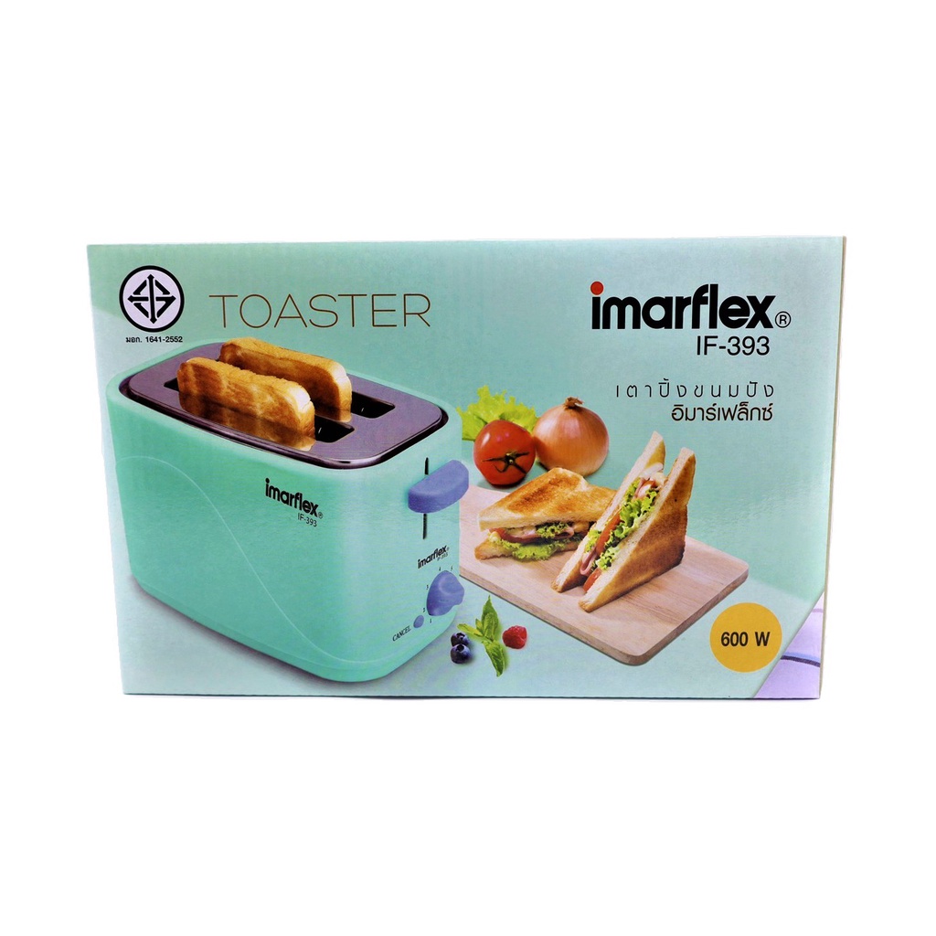 Imarflex (Imarflex) Toaster IF-393 1 Year | Shopee Philippines