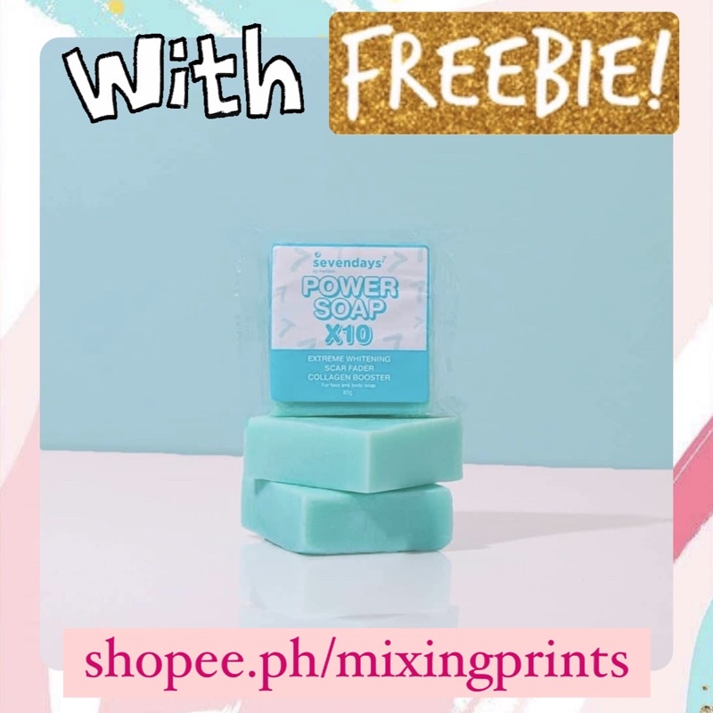 WITH FREEBIE | Sevendays Power Soap by KathRyee Kath Melendez | Shopee ...