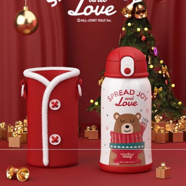 High quality Christmas thermos bottle capacity 550ml | Shopee Philippines