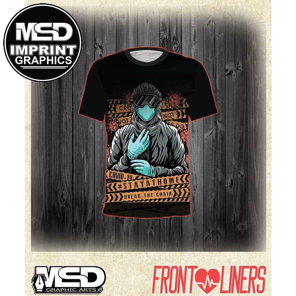 FRONTLINERS SUBLIMATION TSHIRT V6 | Shopee Philippines