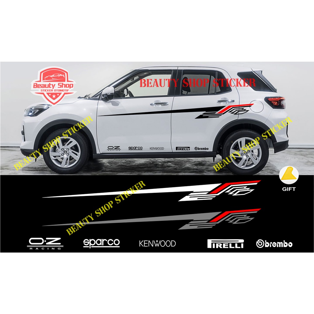 Latest stickers for toyota raize daihatsu rocky list, raize rocky ...