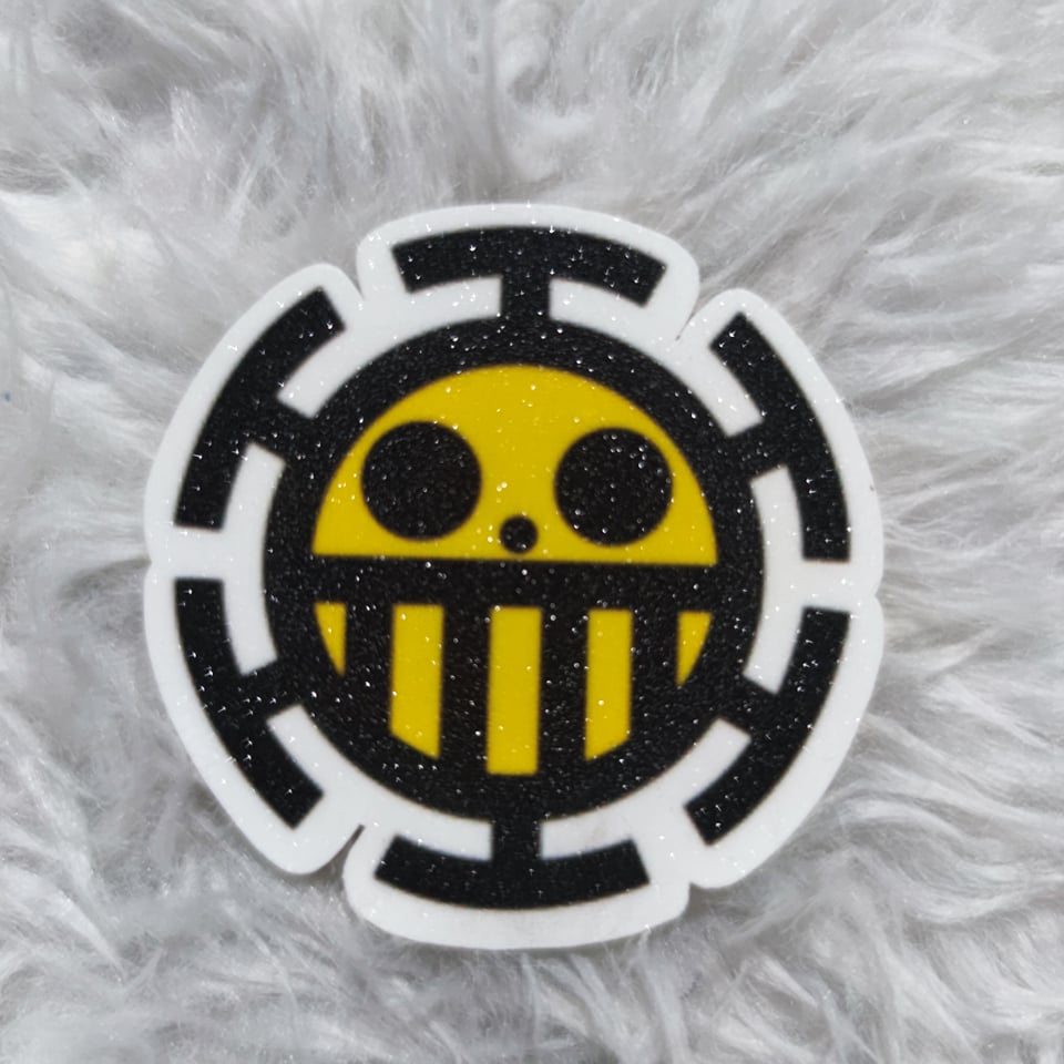 One Piece Emblem Anime Sticker Glitterized/waterproof | Shopee Philippines