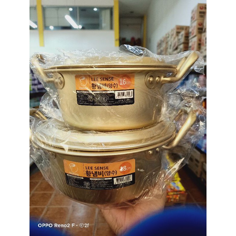 Korean Gold Ramen Noodle Pot Aluminum | Shopee Philippines
