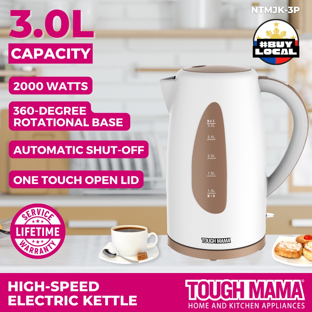 Tough Mama NTMJK-3P High-Speed Large 3L Automatic Family Electric ...
