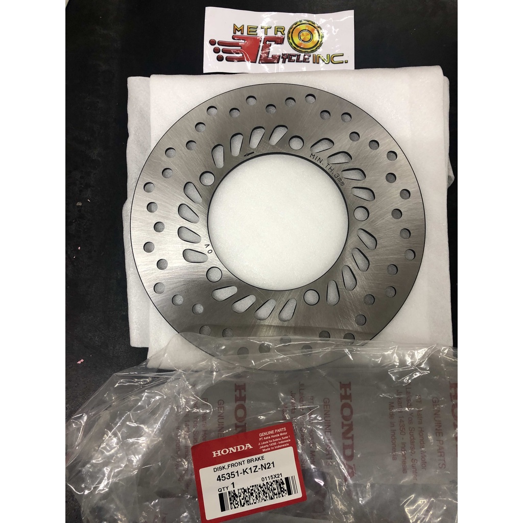 Honda Genuine Front and Rear Rotor Disk Brake for PCX160 SOLD ...
